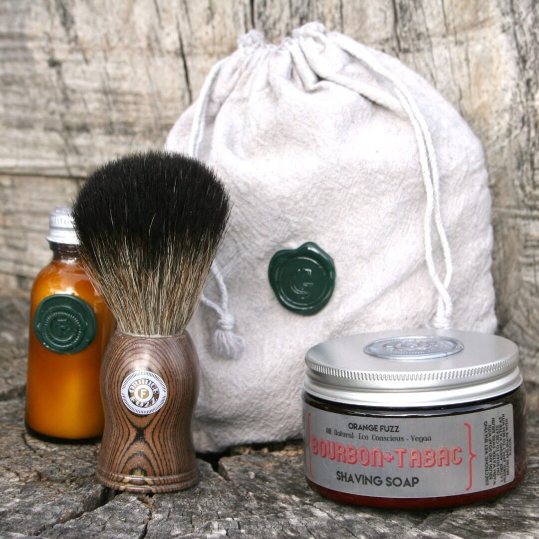 Travel Shave Kit With Aftershave - Etsy