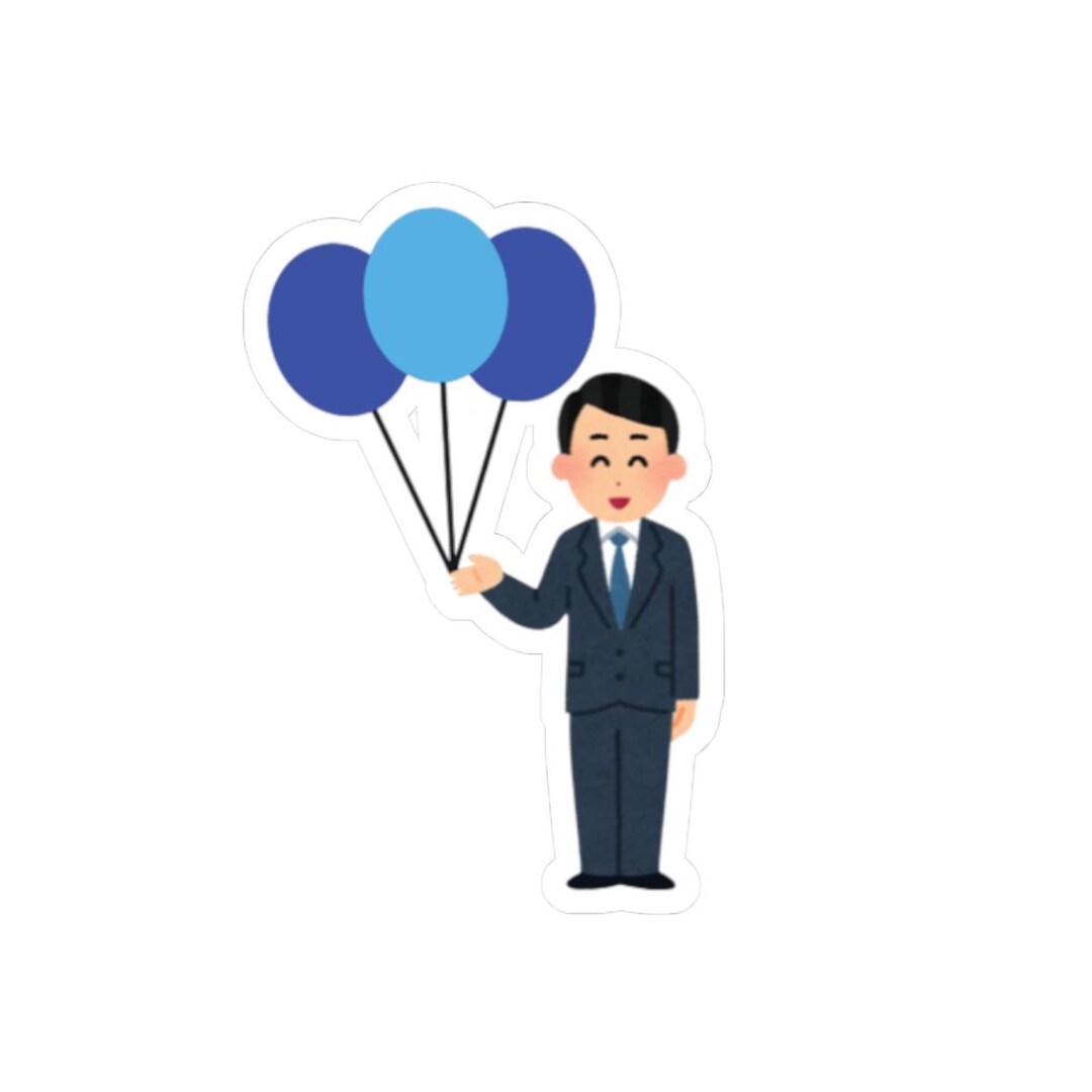 Severance TV Show Kiss-cut Stickers, Mark Happy Balloons Decals, Laptop ...