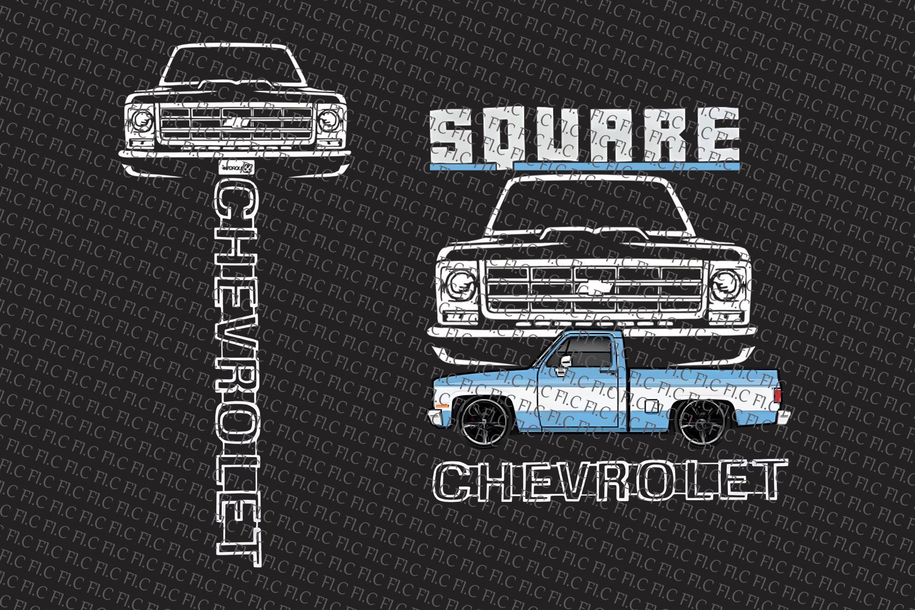 Square Chevrolet PNG |sublimation Design | Instant Download | Digital ...