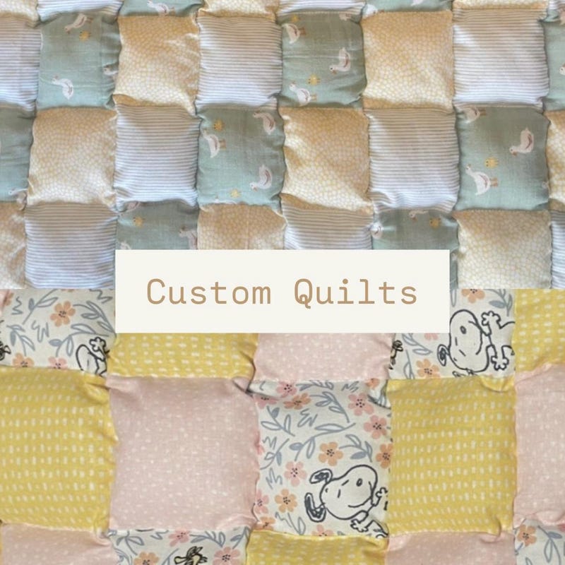Puff Quilt - Etsy