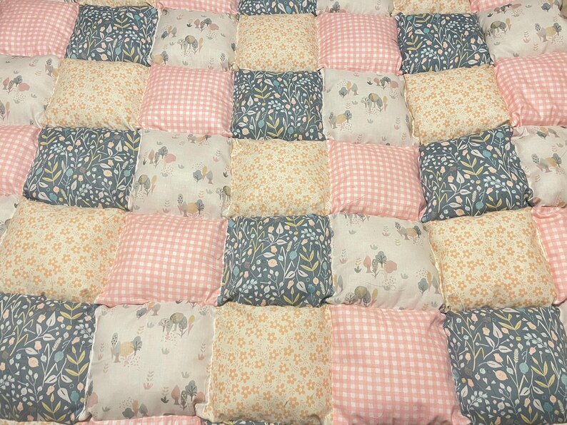 Queen Puff Quilt - Custom Handmade - Etsy