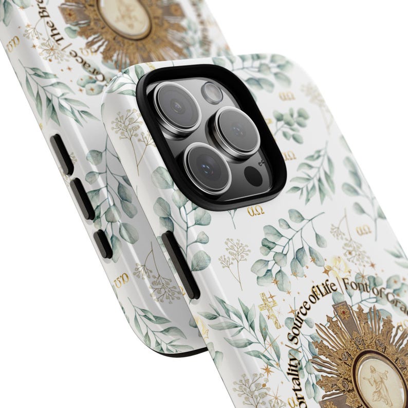 Eucharist Phone Case, Eucharistic Monstrance Cell Cover, Catholic Cell ...