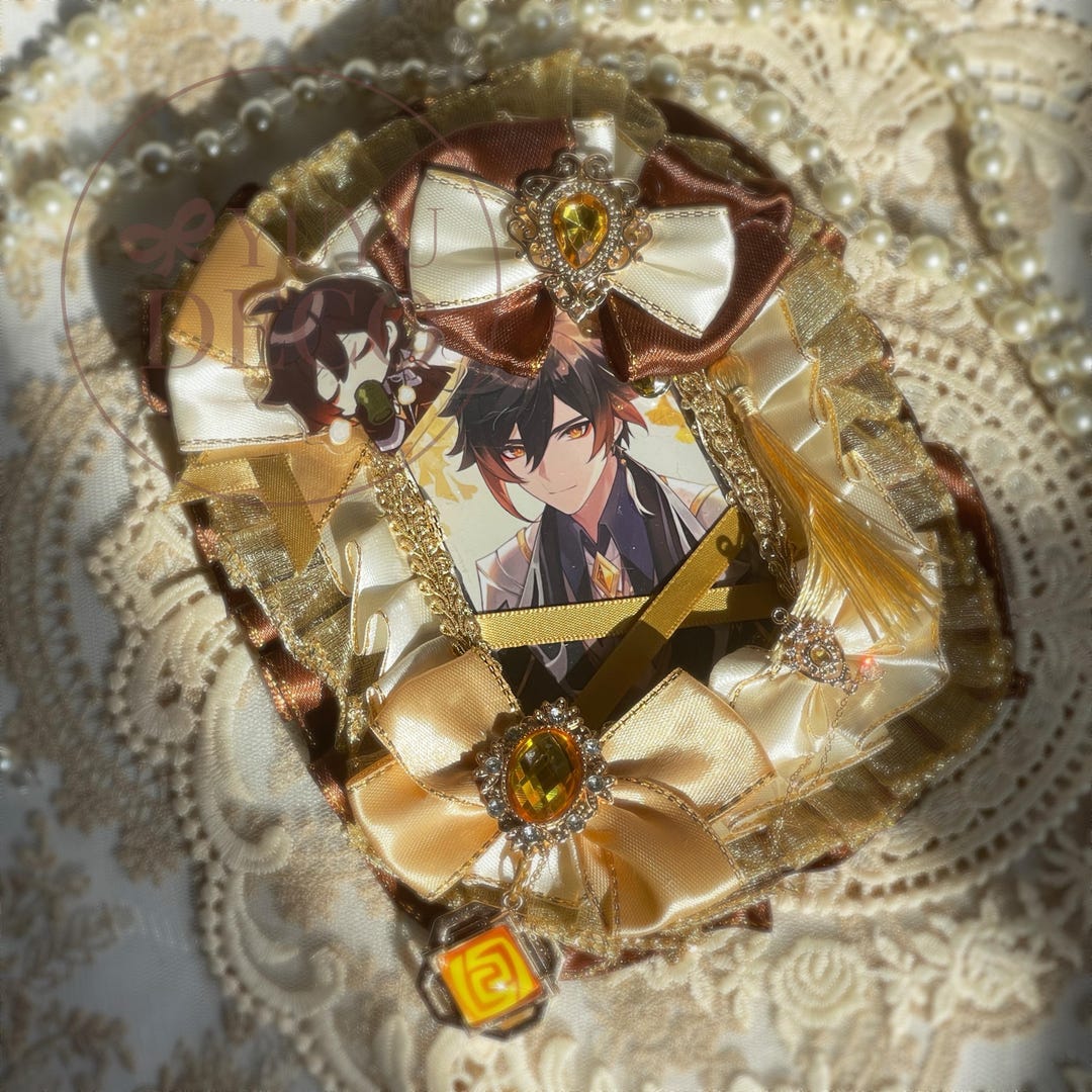 Zhongli Genshin Impact Deco Toploader Keychain - Etsy