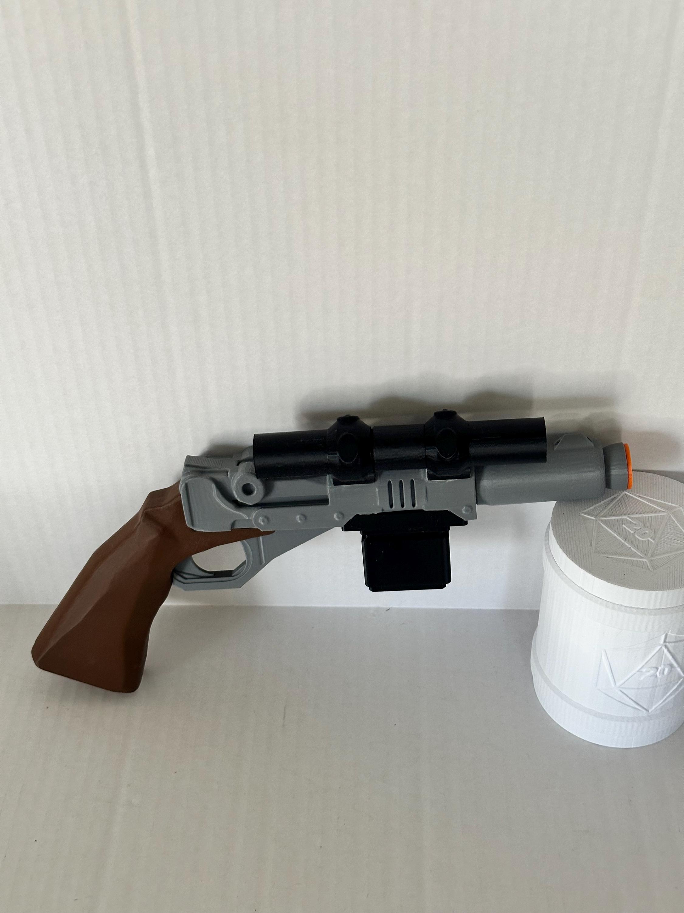 3d-printed Blaster Prop – Musket-style Grip & Shae Vizla Barrel With ...