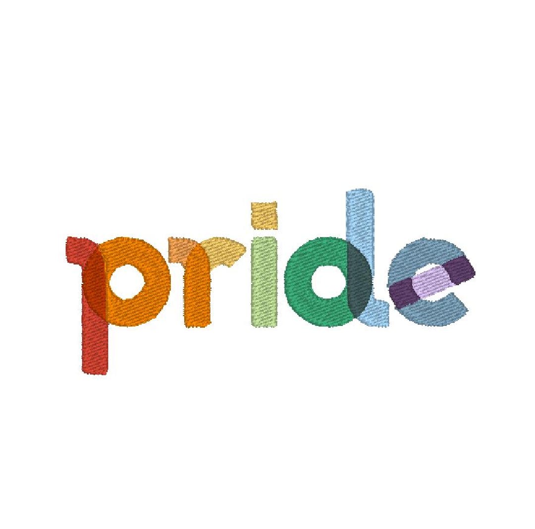 Pride LGBTQ Pride Month Gay Lesbian Rainbow Trendy Overlap Shadow ...