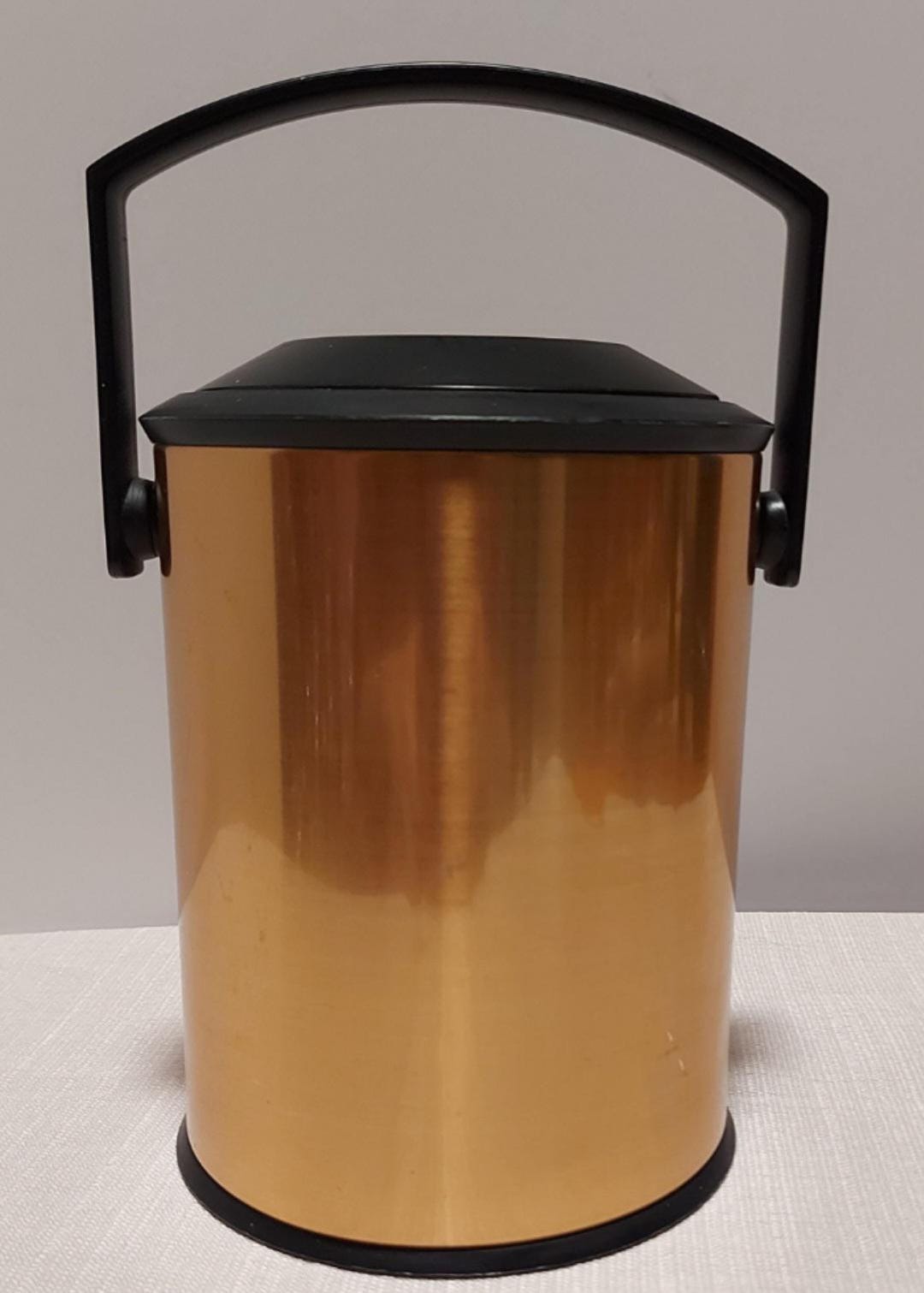 Vintage Crown Corning Thermique Ice Bucket With Tongs & Lid - Etsy
