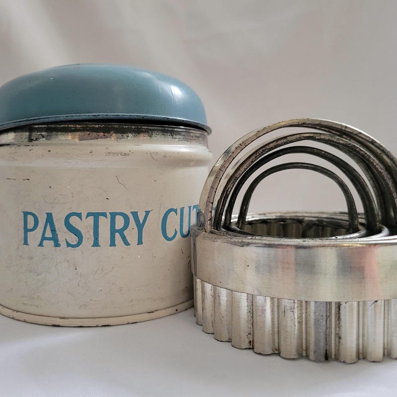 Antique Pastry Cutter Set - Etsy