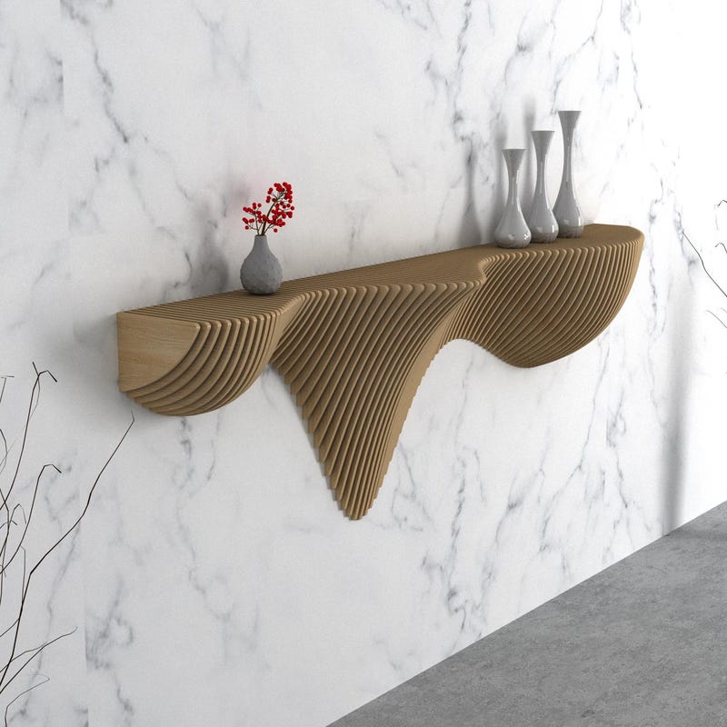 Wavy Shelf - Etsy