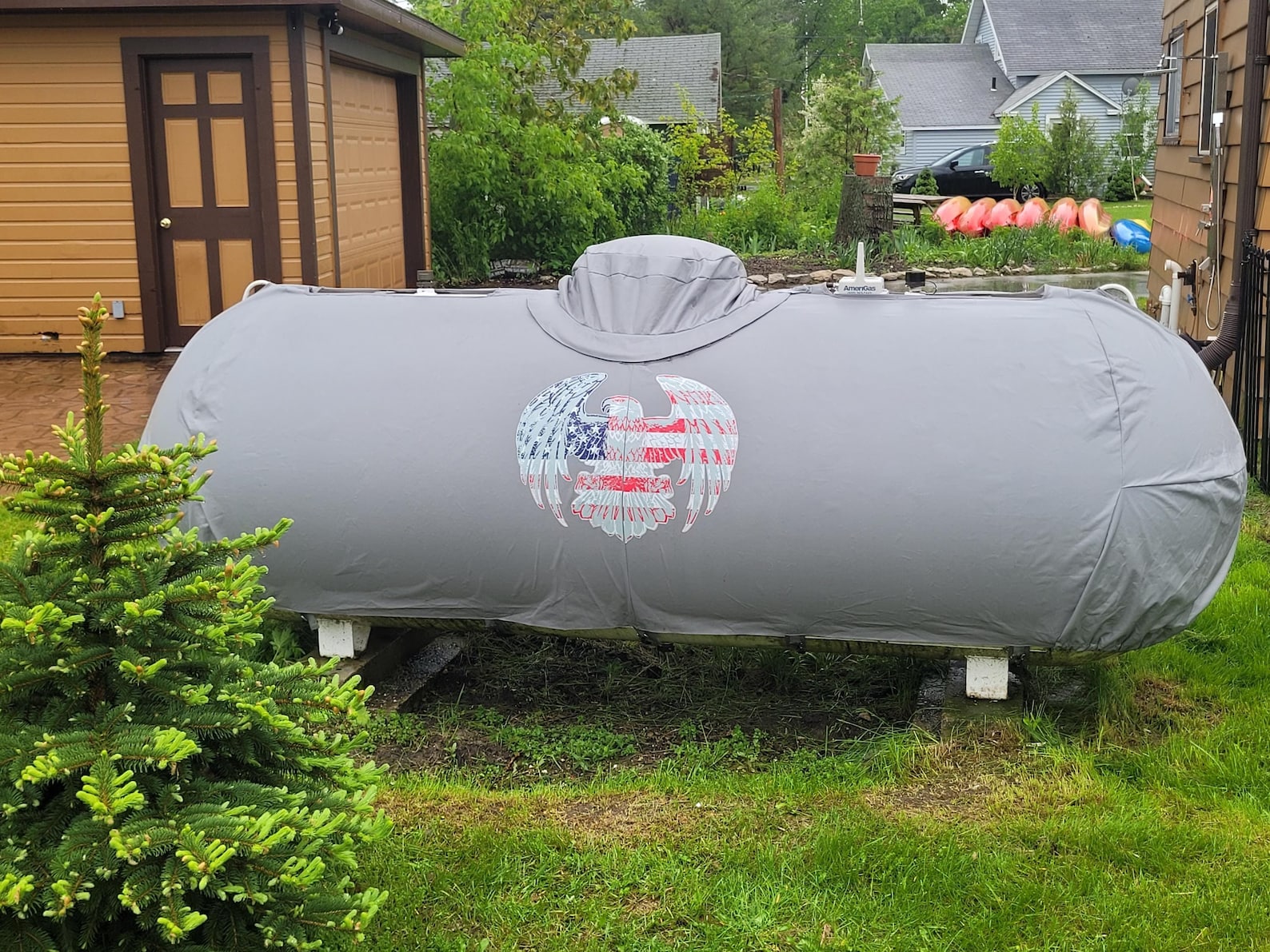 500 Gallon Propane Tank Cover - Etsy