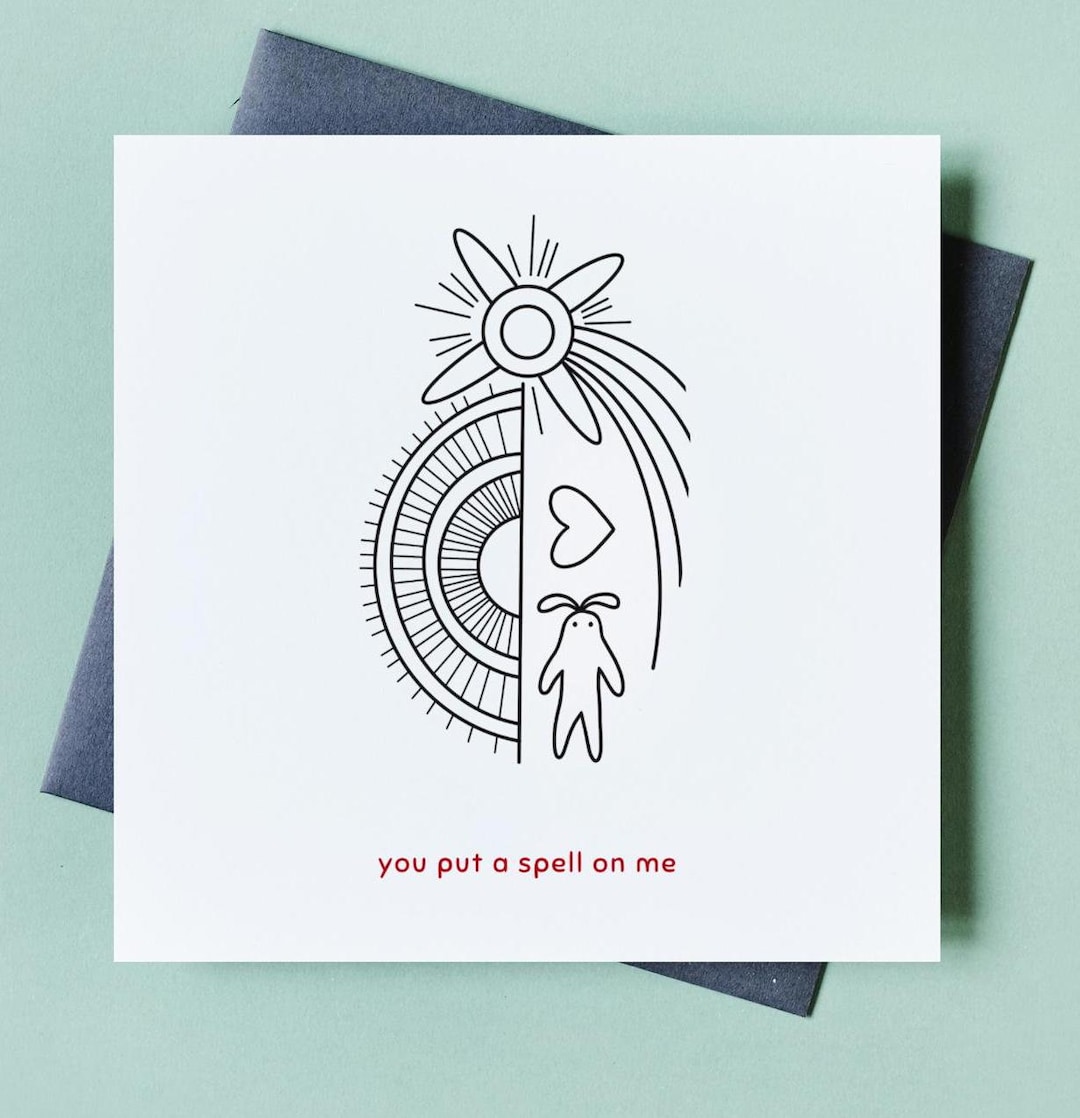 Howl's Moving Castle Spell Love Card | Studio Ghibli | Anniversary ...