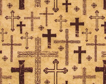Crosses fabric | Etsy
