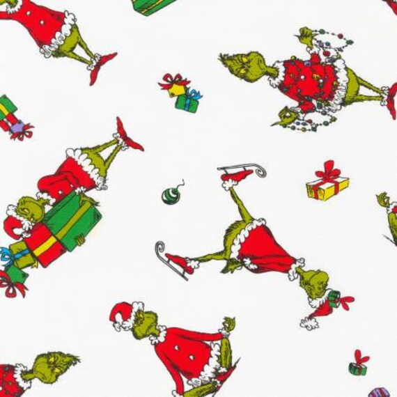 Grinch fabric store