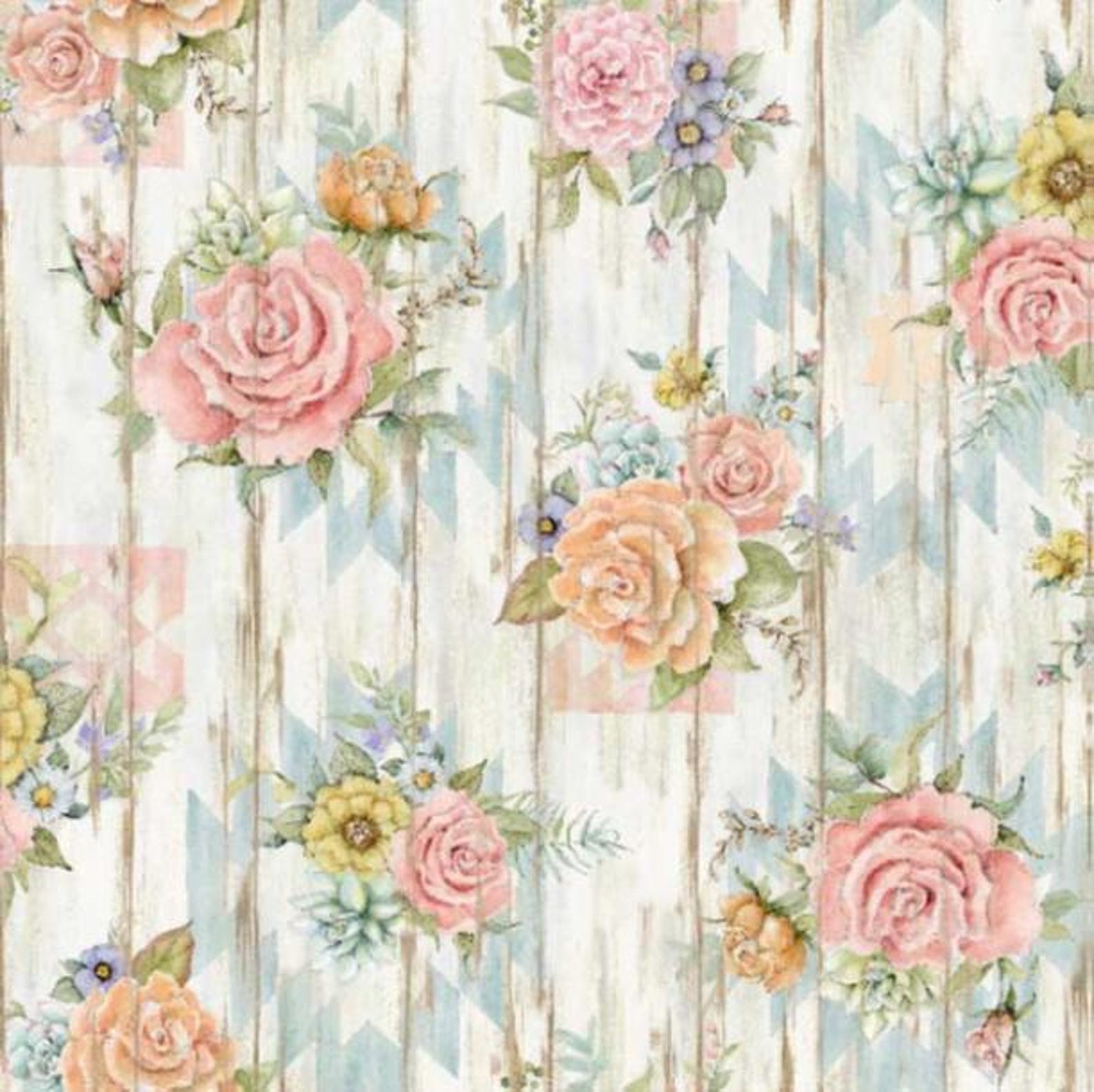Blue Floral, Cowgirl Boots, Susan Winget, Springs Creative, Highland ...