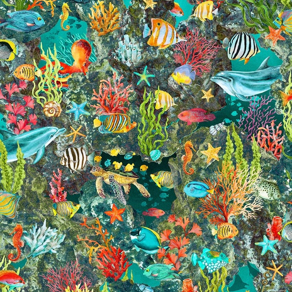 Fish Fabric - Etsy