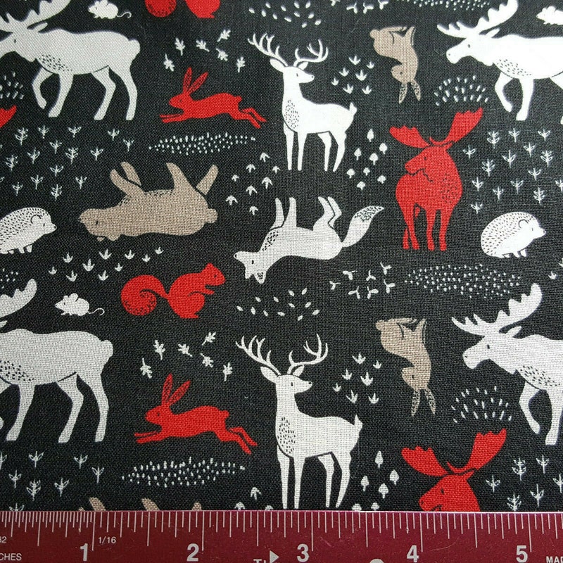 Deer Fabric - Etsy