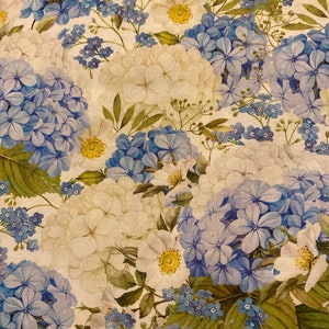Hydrangea Fabric, Periwinkle Spring, Flowers Hydrangea, the Beginning ...