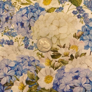 Hydrangea Fabric, Periwinkle Spring, Flowers Hydrangea, the Beginning ...