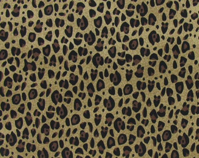 Cheetah Print Fabric, Animal Print Fabric, Quilting Apparel Cotton ...