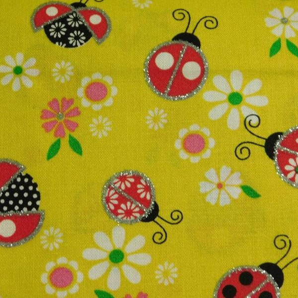 Ladybug Fabric - Etsy