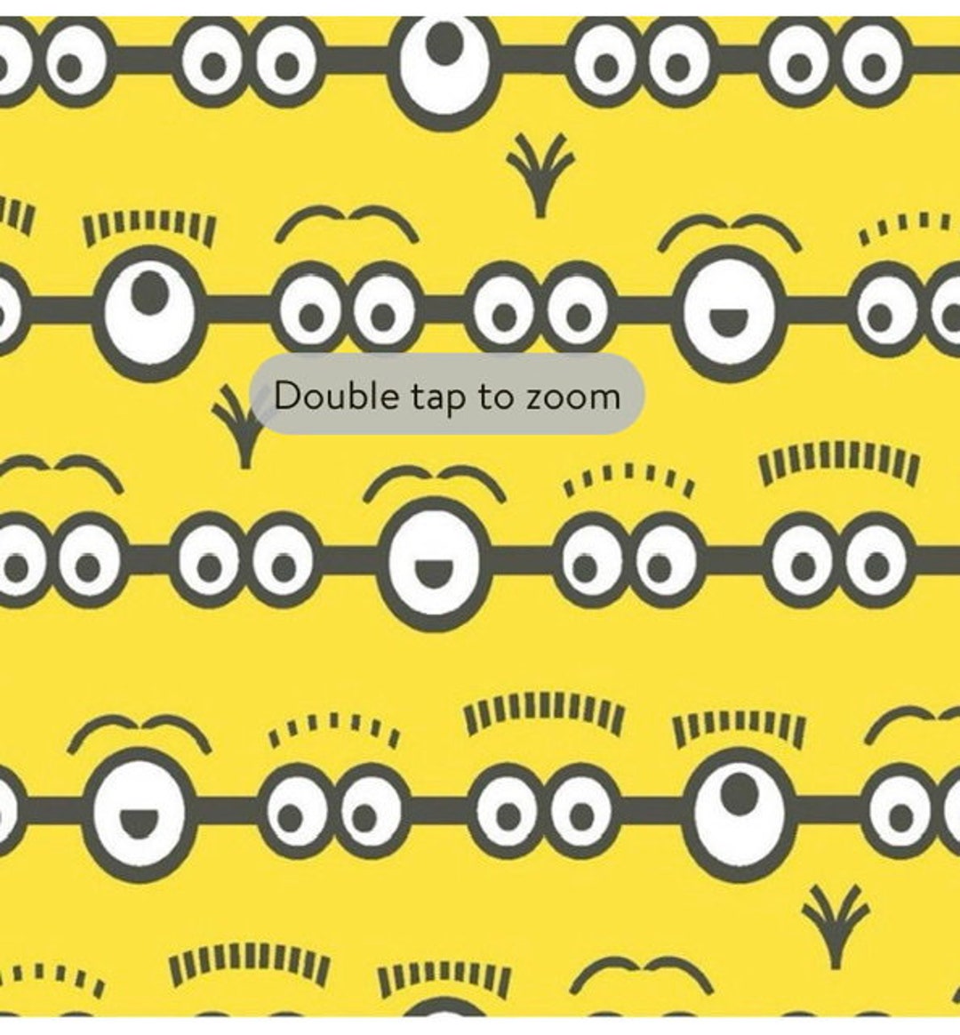 Minions Fabric, Yellow Minions, Quilting Apparel Cotton, Springs ...