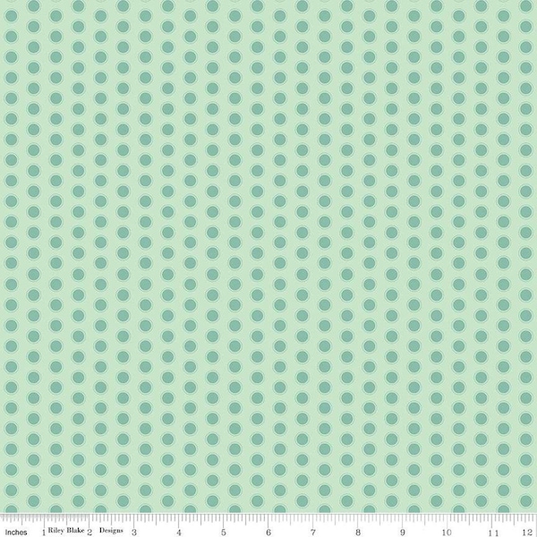 Mint Polka Dot - Etsy