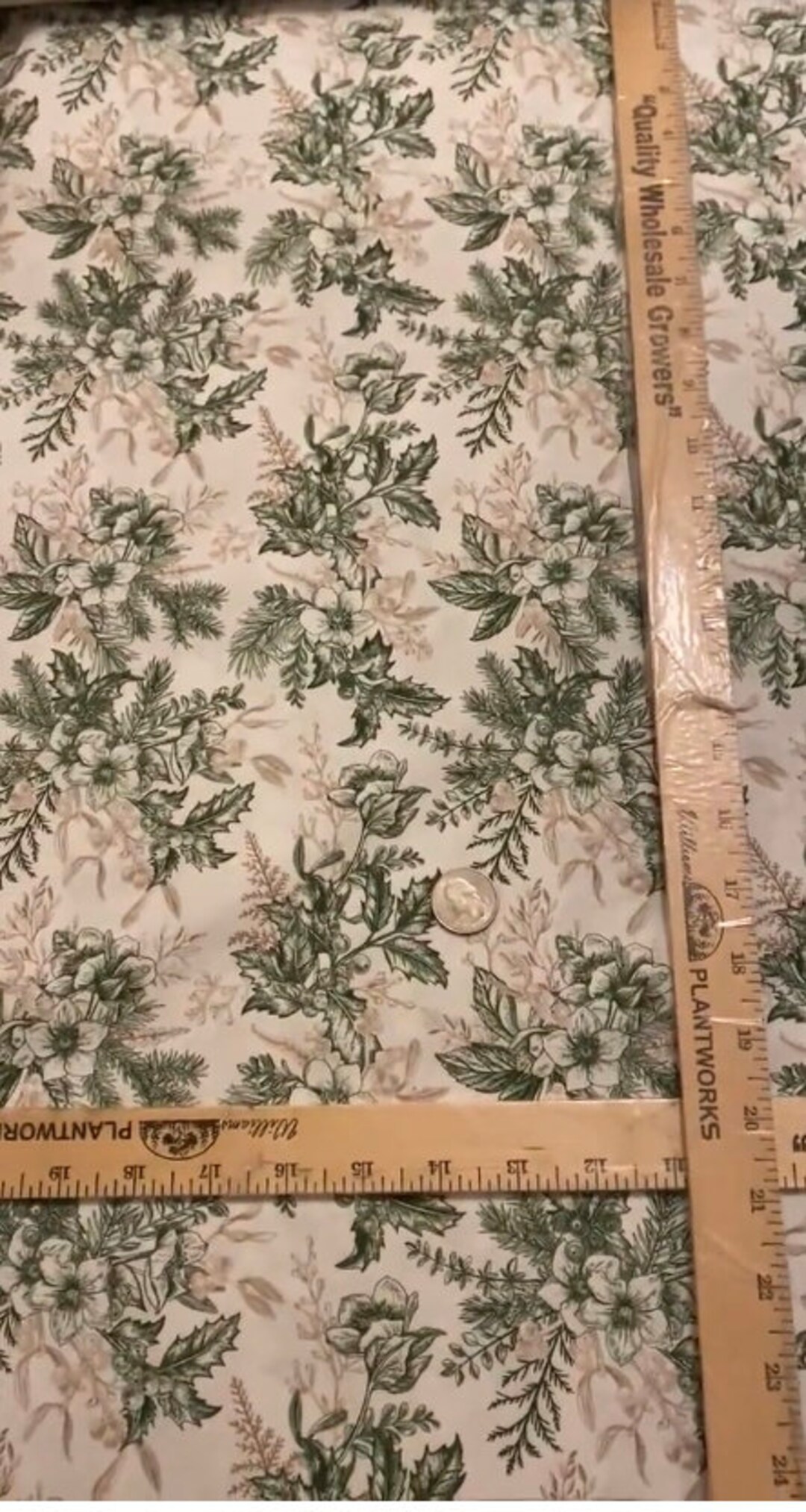 Christmas Fabric, Winter Blooms, Toile Floral, Christmas Flowers, White ...