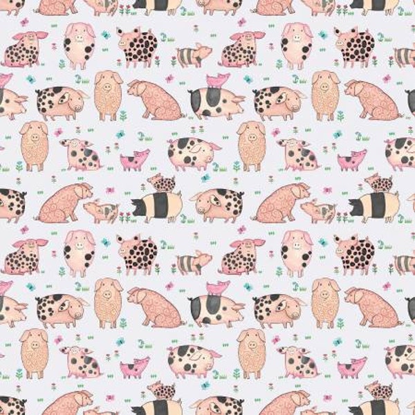 Pig Fabric - Etsy