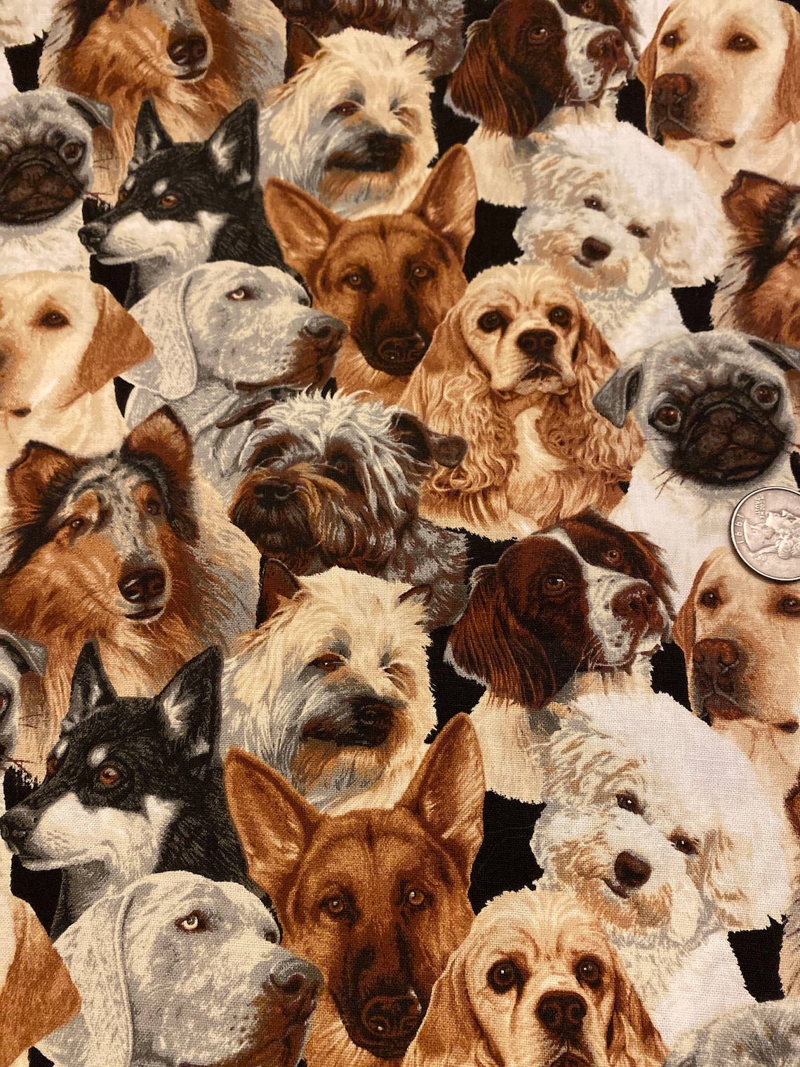 Puppy Fabric, Dog Fabric, Packed Dogs, Fabric Traditions, Adorable Dog ...