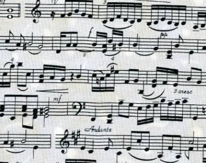 Music Notes Fabric, Musical Notes, Music Notes Words, Timeless ...