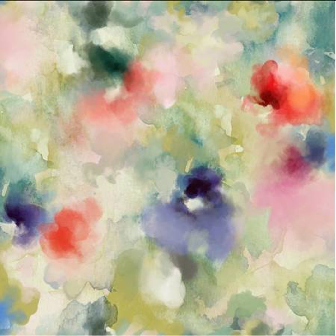 Ecru Fabric, Watercolors Ecru, Oasis Fabrics, Watercolors Sponge ...