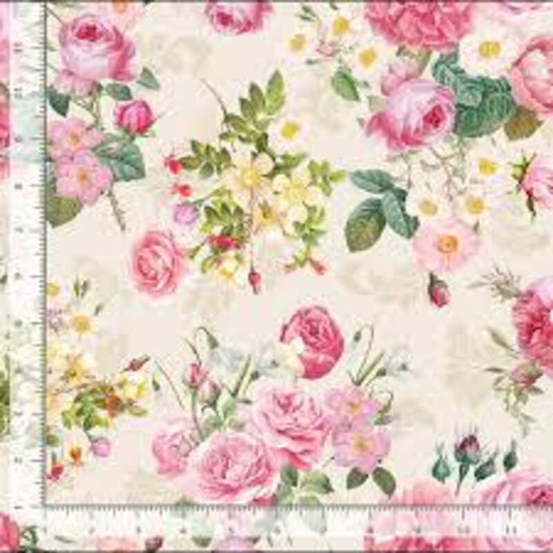 Rose Fabric - Etsy