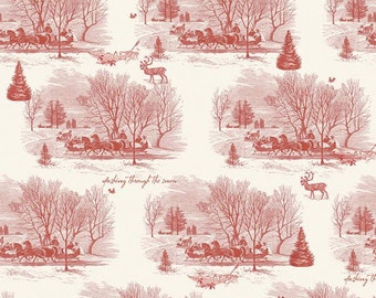 Christmas Toile | Etsy