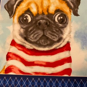 Puppy Fabric, Puppy Panel, Trendy Puppies, Dog Panel, 24 X 43 Panel ...