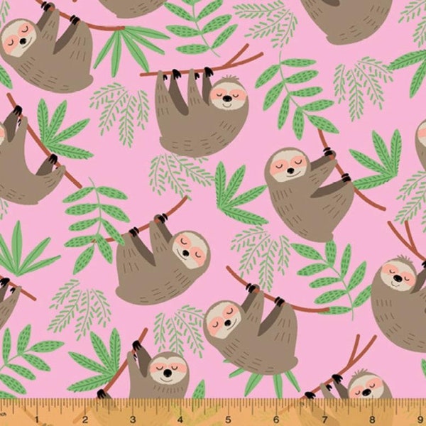 Sloth Fabric - Etsy