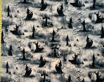 Witch Fabric - Etsy