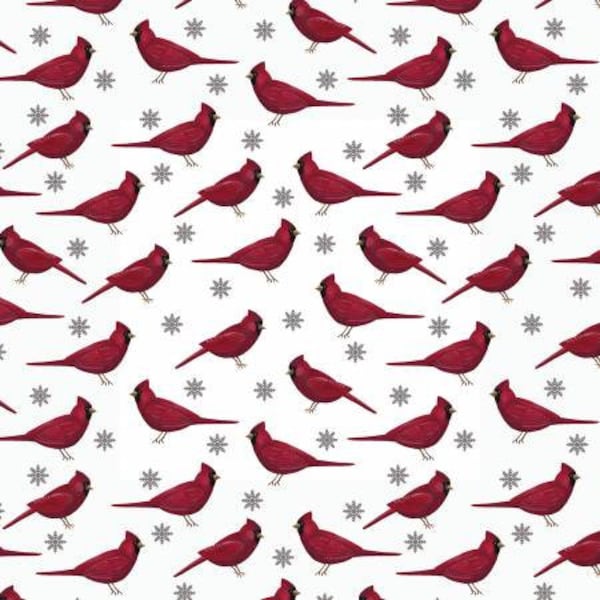 Cardinal Fabric - Etsy