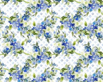 Victorian Era Floral Birds Fabric Victoria Victoria by Susan Polston ...