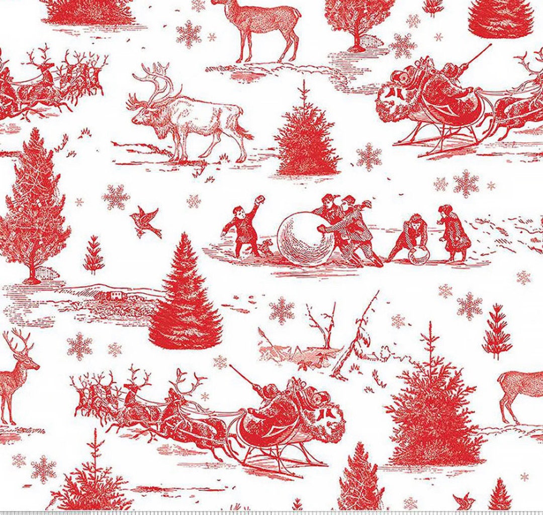 Christmas Fabric, Wide Back Fabric, Riley Blake, Cotton Quilt Backing ...