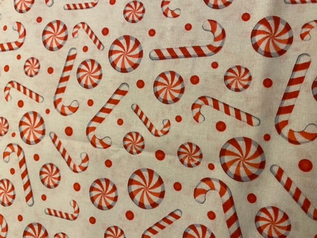 Christmas Fabric, Peppermint Candy, FACTORY PRE CUTS, David's Textiles ...