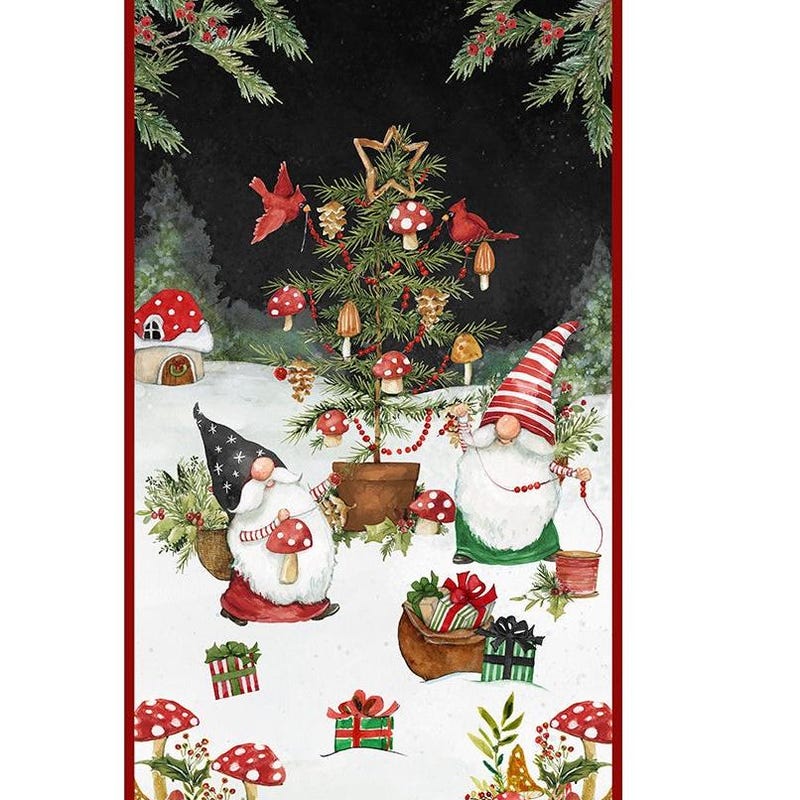 Christmas Quilt Panels - Etsy