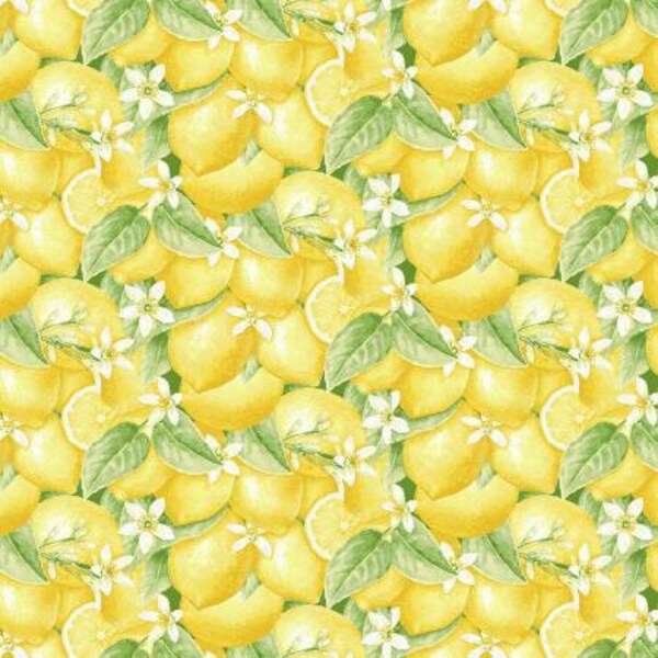 Lemon Fabric - Etsy