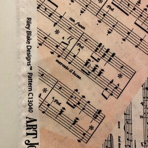 Music Notes Fabric, Musical Notes, Music Notes Words, Blush Fabric ...