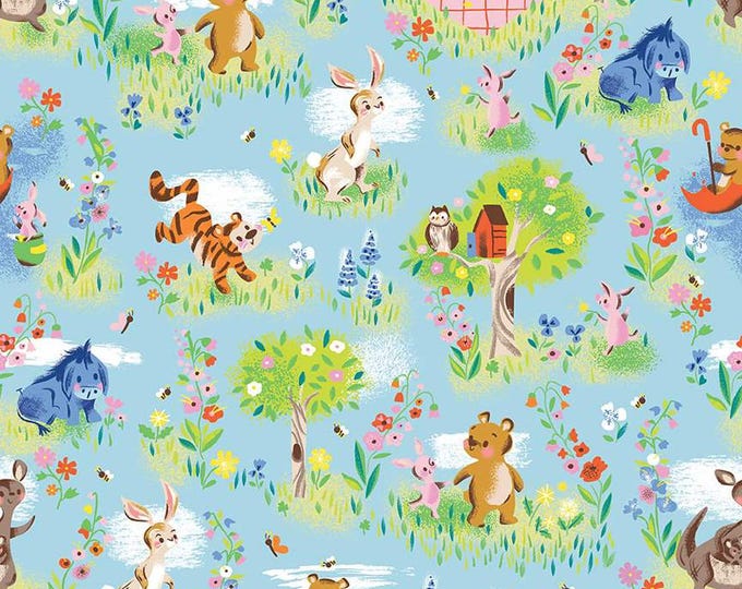 Winnie the Pooh, Riley Blake, Cotton Quilting, 100 Aker Woods, Trees ...