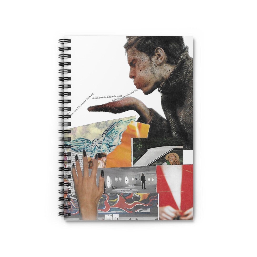 The Ezra Notebook- Artistic Spiral Notebook , Inspiration, Unique ...