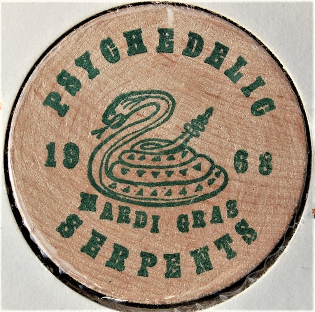 1968 Psychedelic Serpents - Trumpers Karnival Krewe - Spade Royal Flush ...