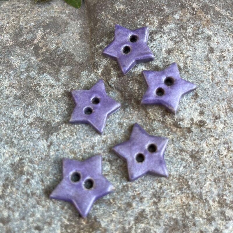 Star Shaped Buttons - Etsy