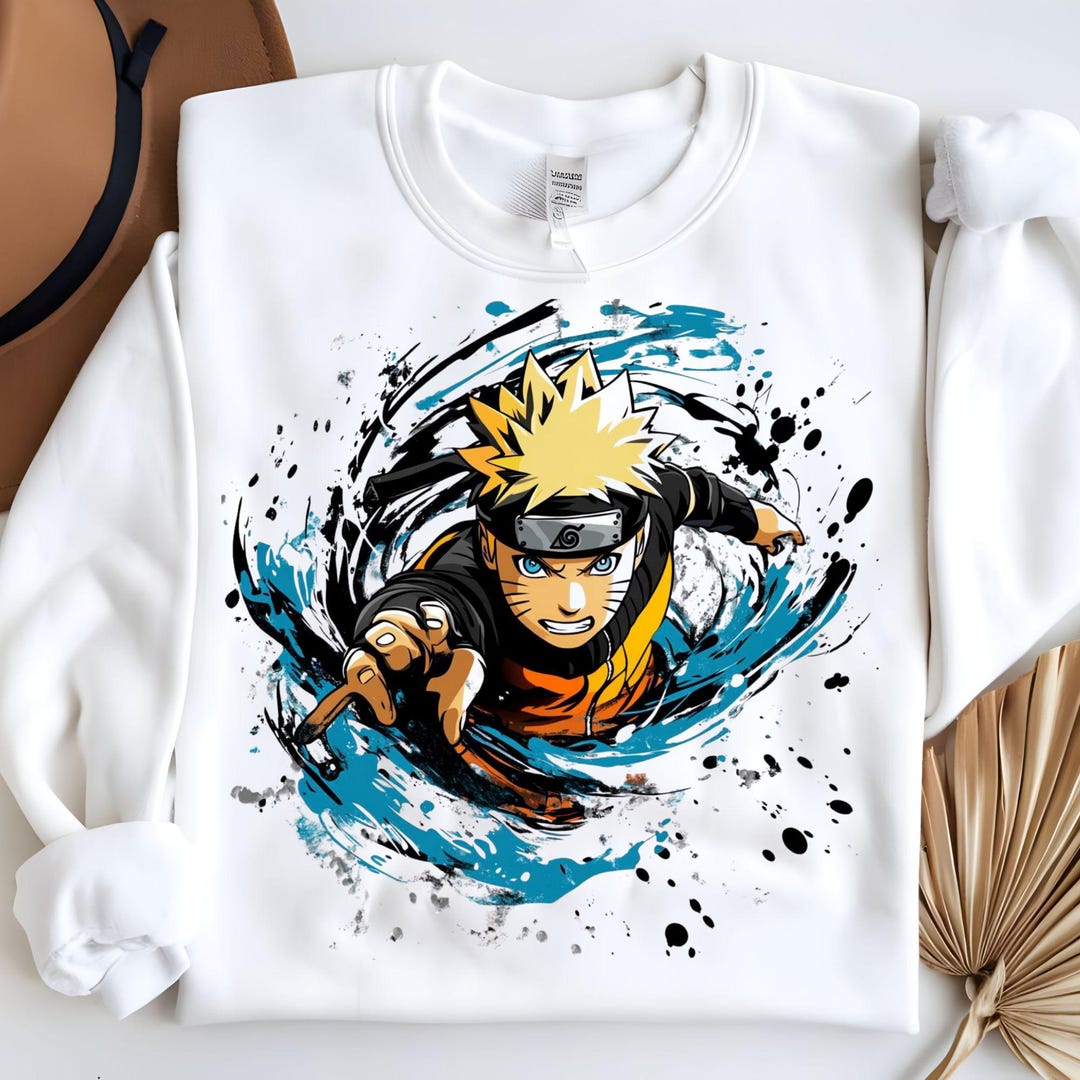 Ninja Warrior Digital Art, Anime-inspired T-shirt Design, Action Hero ...