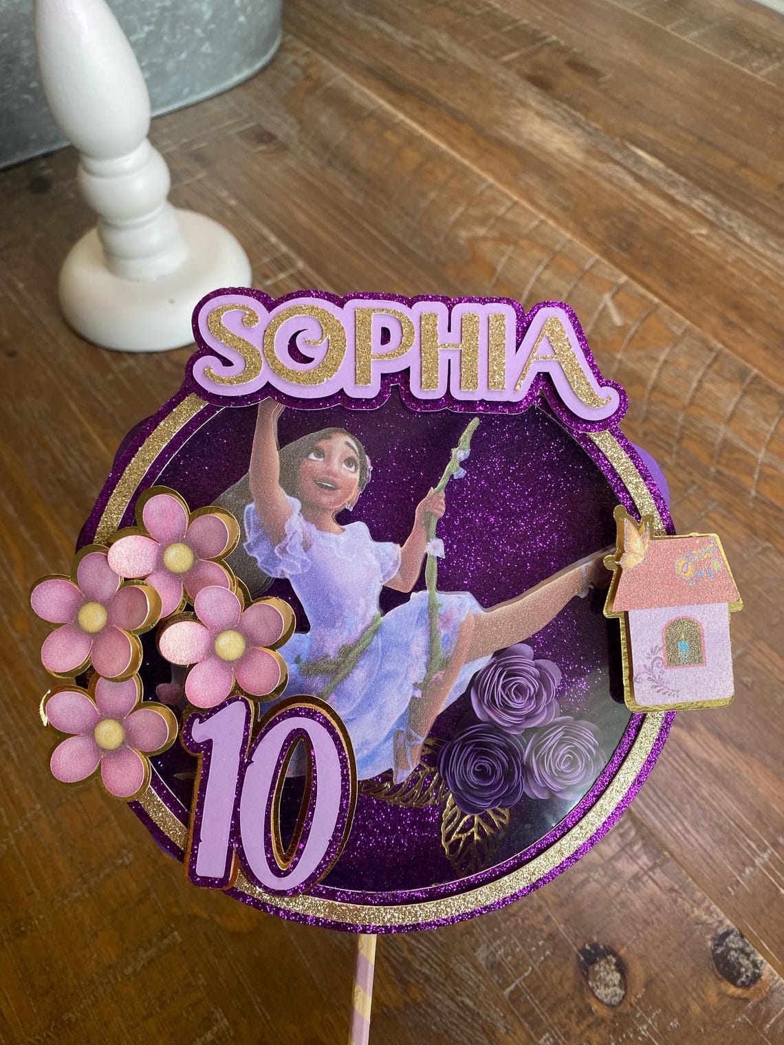 Encanto Isabel Cake Topper, Isabela Encanto Cake Topper - Etsy