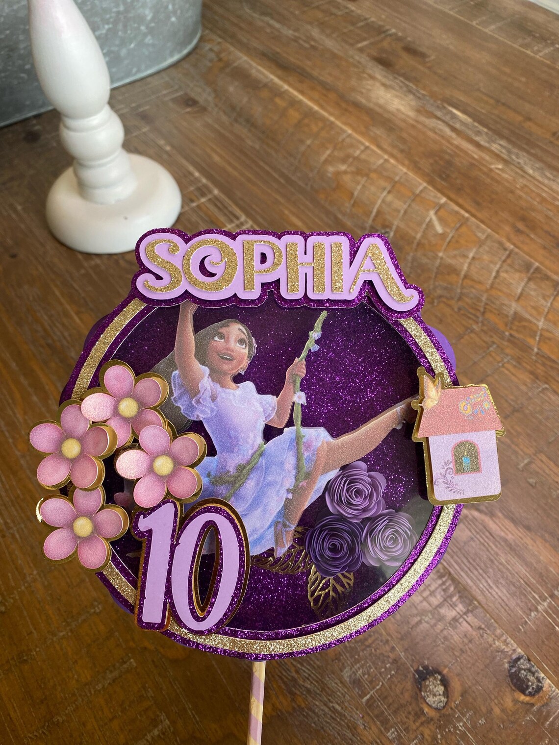 Encanto Isabel Cake Topper, Isabela Encanto Cake Topper - Etsy