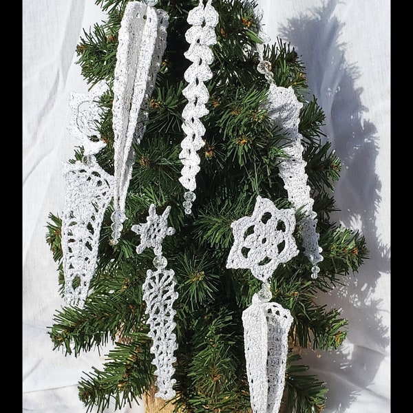 Crochet Icicles - Etsy